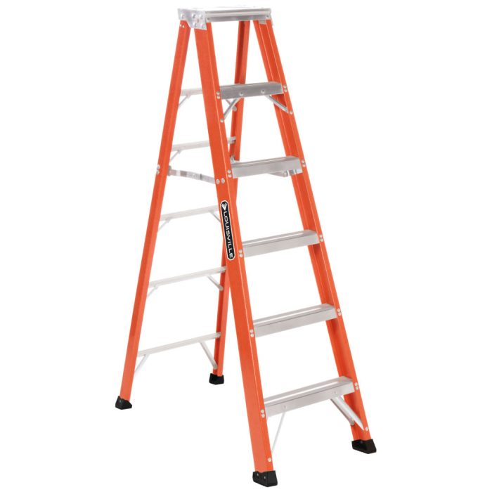 Buy Louisville FS1300HD Series – Type IAA Fiberglass Step Ladder ...