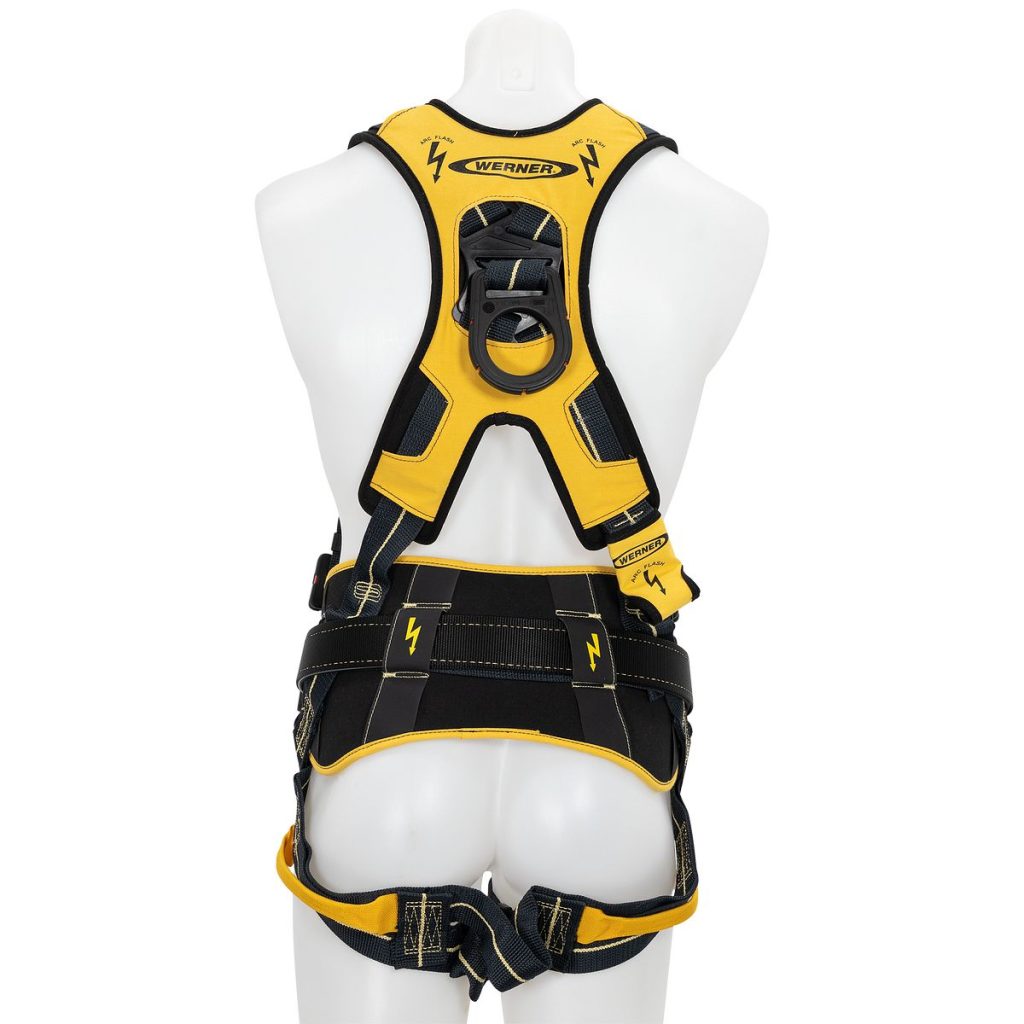Buy Werner Fall Protection Arc Flash H934104 Harness Construction (Back ...