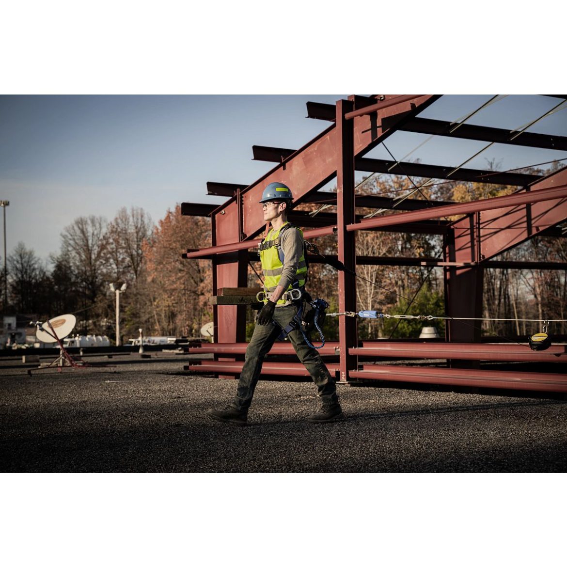 Buy Werner Fall Protection L103030 30FT 2-Man Cable Horizontal Lifeline ...