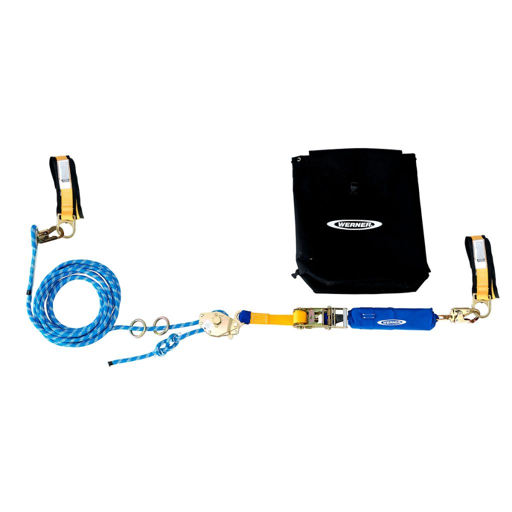 Buy Werner Fall Protection L102030 30FT 2-Man Rope Horizontal Lifeline ...