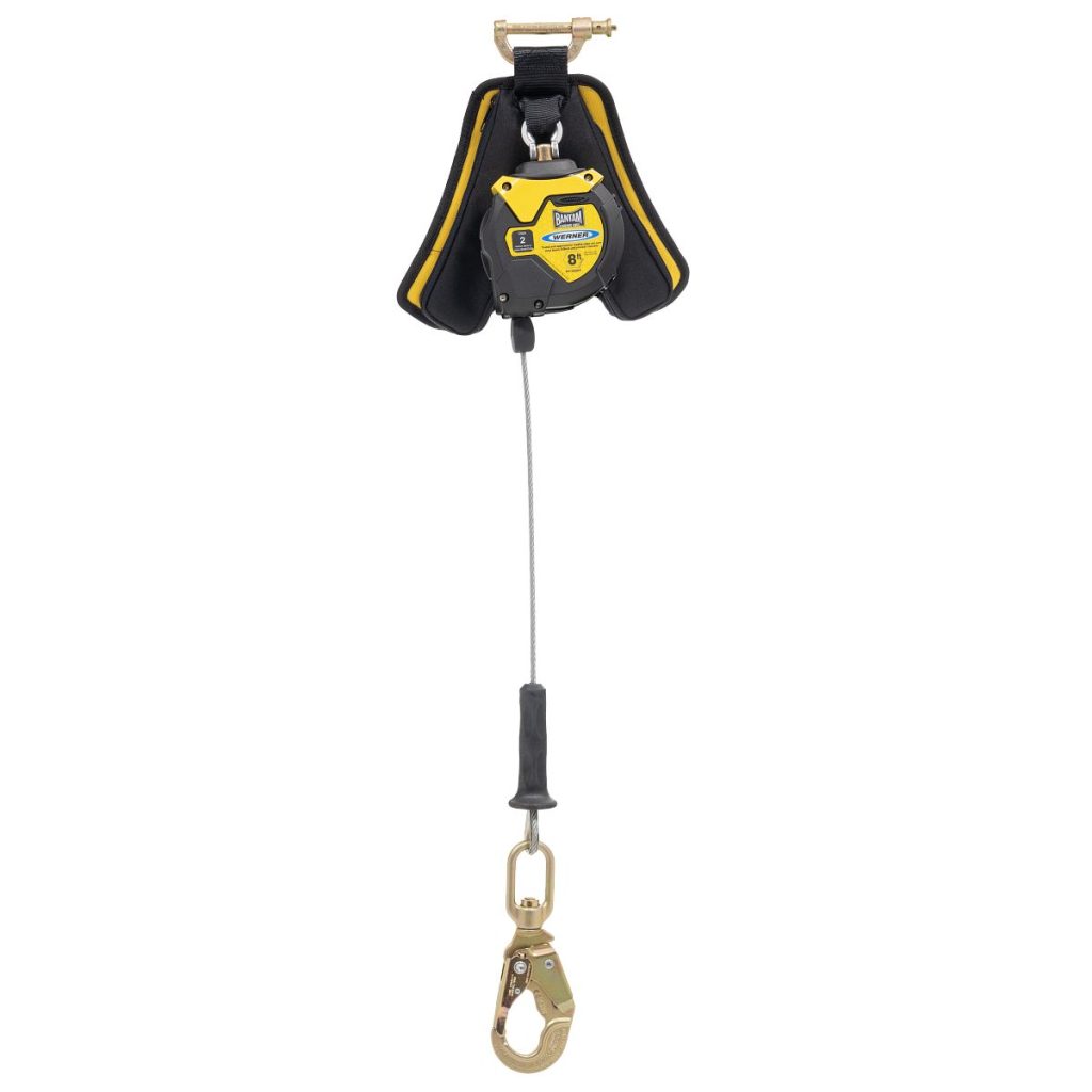 Buy Werner Fall Protection R410008LE 8FT Bantam Self-Retracting ...