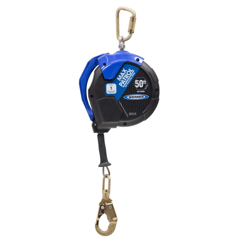 Buy Werner Fall Protection R410050 50FT Max Patrol Self-Retracting ...