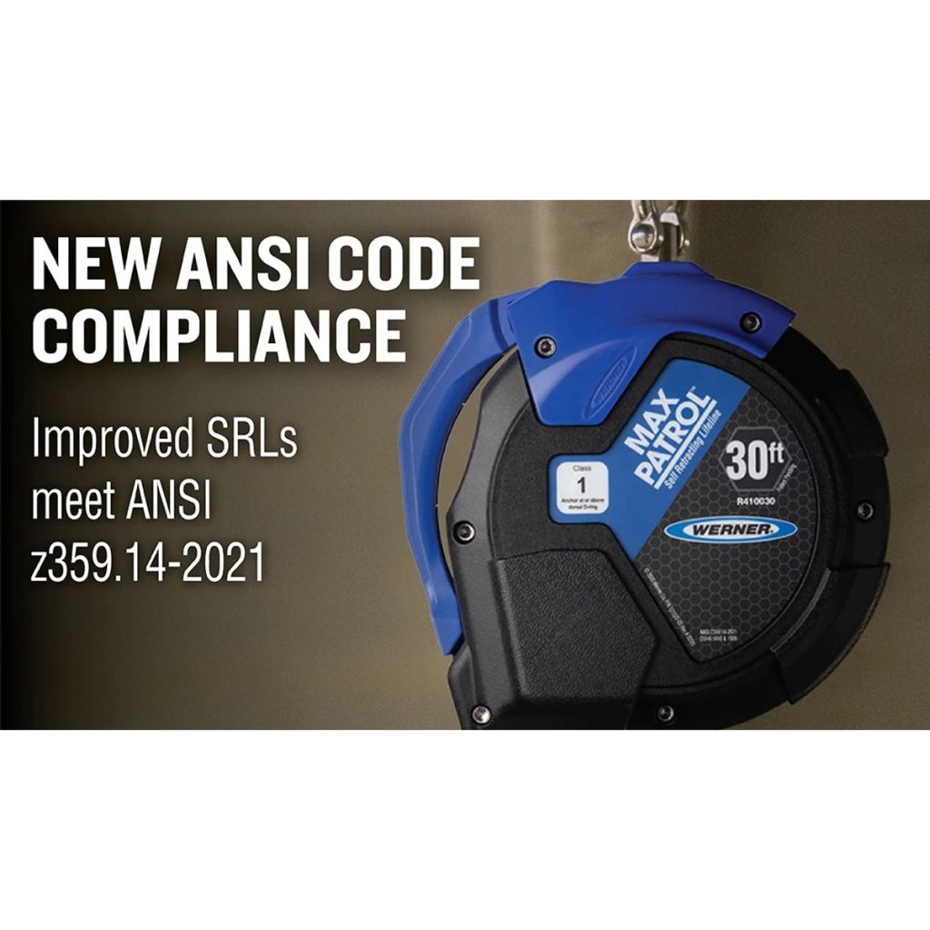 Buy Werner Fall Protection R410050 50FT Max Patrol Self-Retracting ...