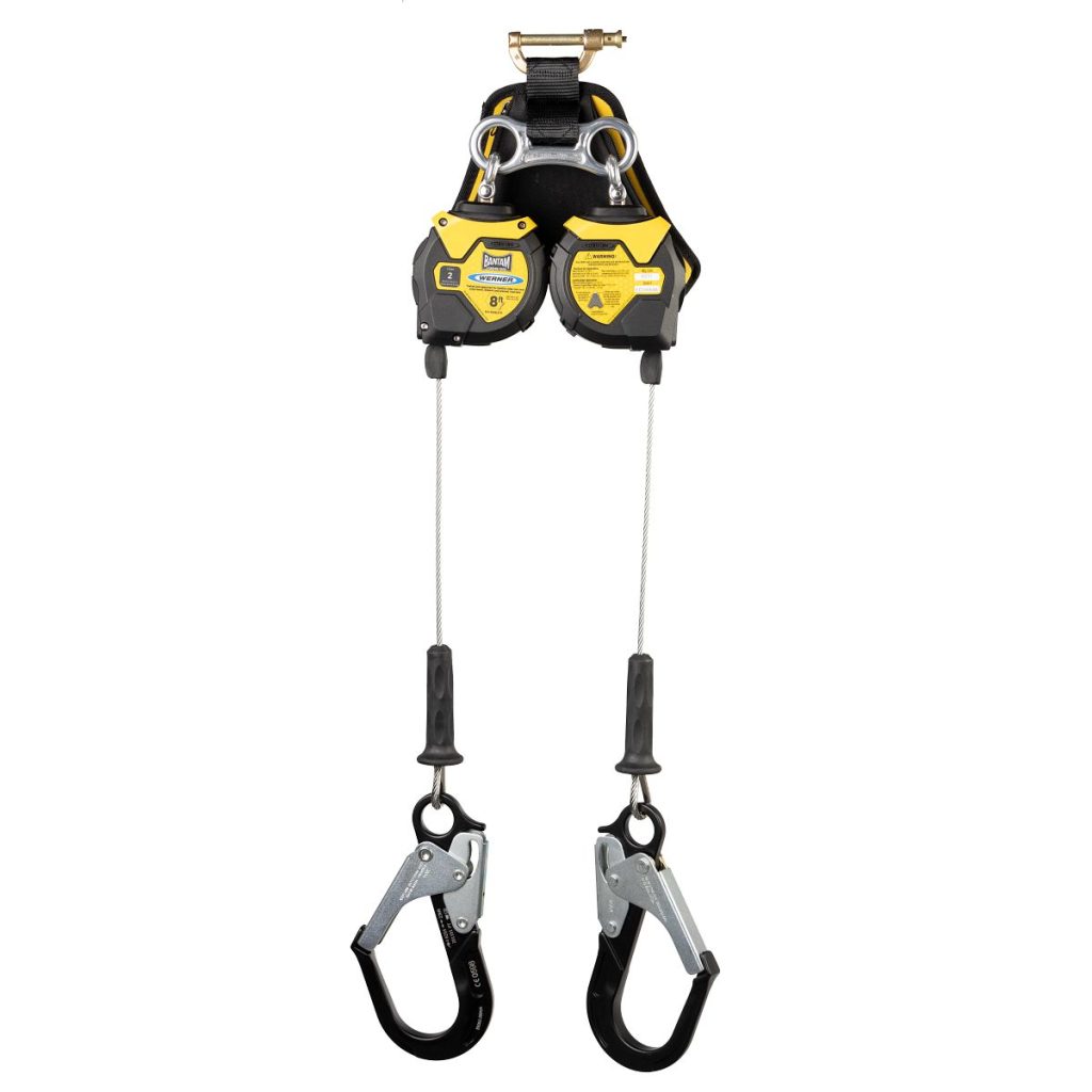 Buy Werner Fall Protection R413008LE-R 8FT Bantam Twin Leg Leading Edge ...