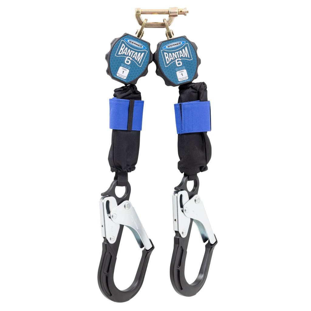 Buy Werner Fall Protection R433006-R 6FT Bantam Twinleg Web Self ...