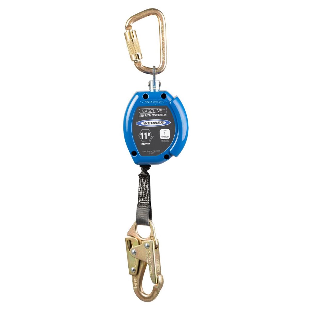 Buy Werner Fall Protection R530011 11FT Baseline Web Self-Retracting ...