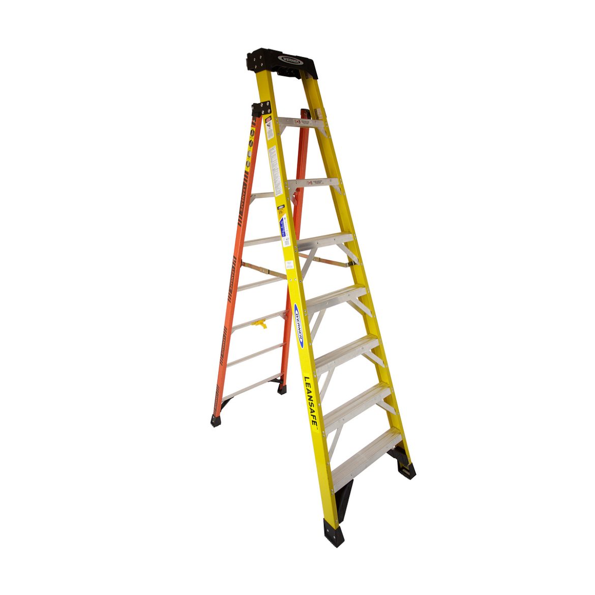 Buy Werner L7300 Series – Type IAA Fiberglass Leaning Ladders - Leaning ...