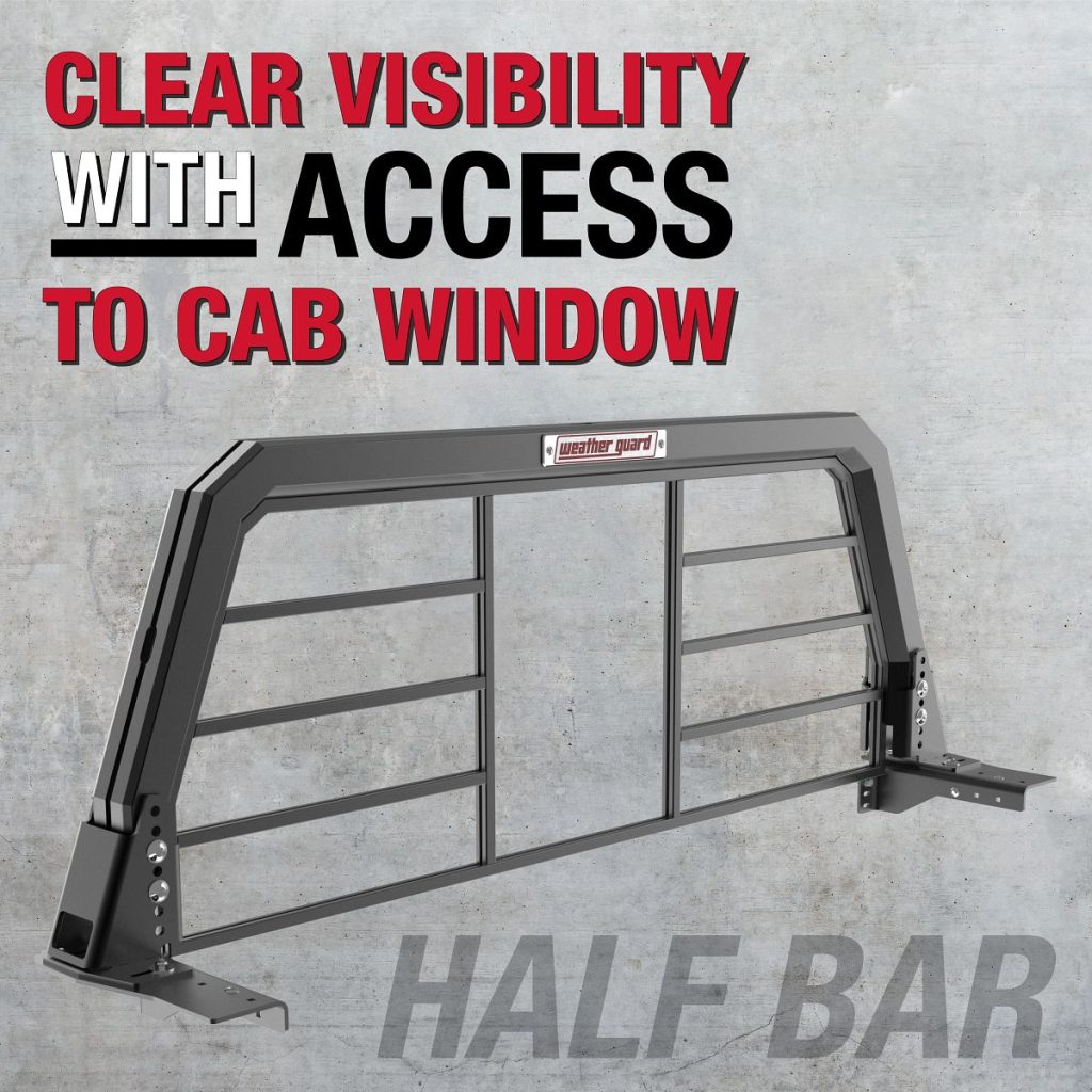 Buy Weatherguard Model 11908-52-01 Half Bar Headache Rack - Headache ...
